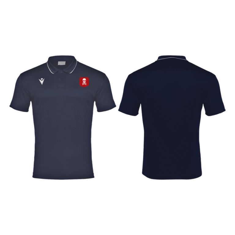 Pirates Rugby 2025 Draco hero Polo Shirt – Navy » Macron